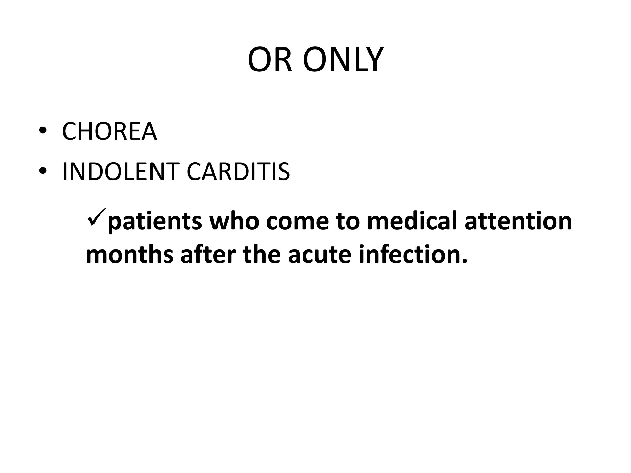 Acute rheumatic fever | PPTX