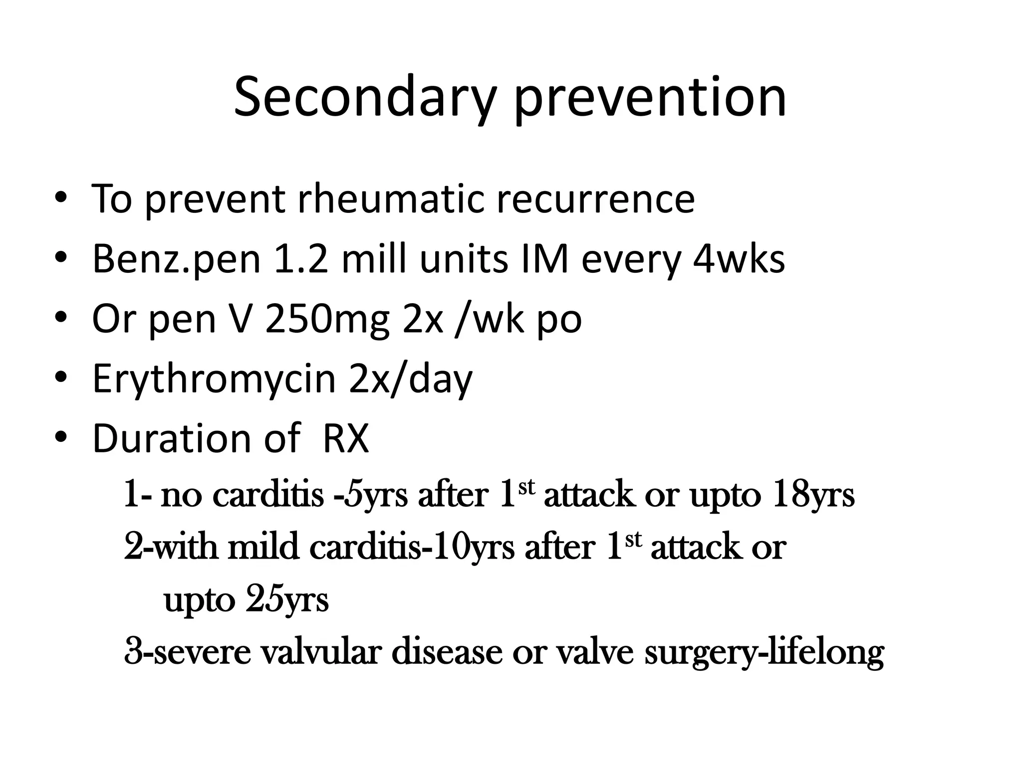 Acute rheumatic fever | PPTX