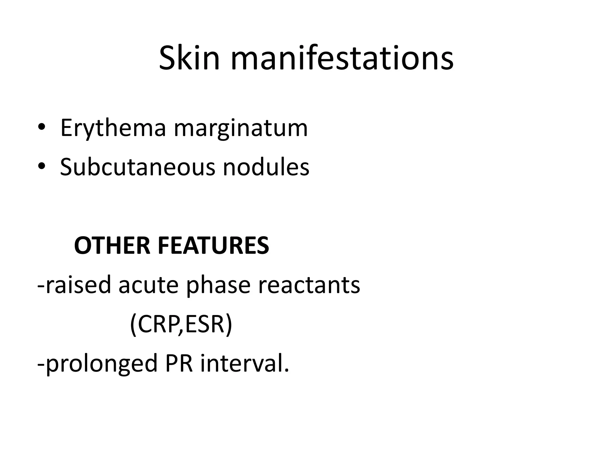 Acute rheumatic fever | PPTX
