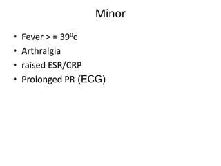 Acute rheumatic fever | PPTX