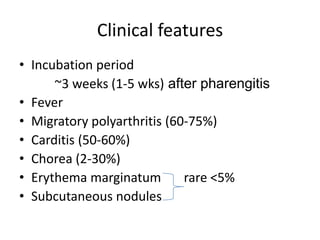 Acute rheumatic fever | PPTX