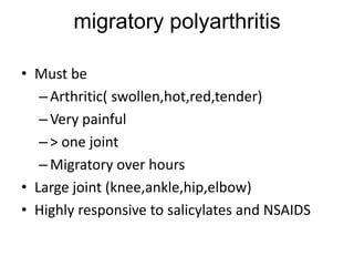 Acute rheumatic fever | PPTX
