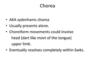 Acute rheumatic fever | PPTX