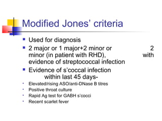 Acute rheumatic fever | PPT