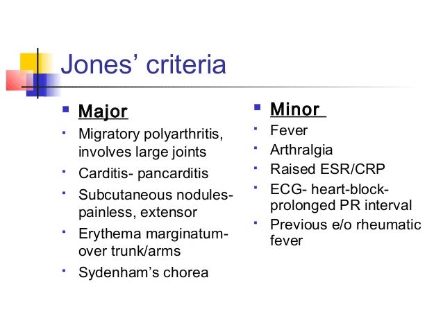 Acute rheumatic fever