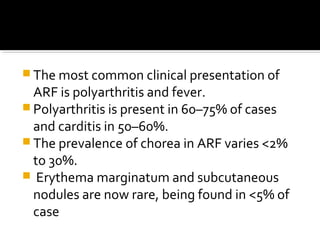 Acute rheumatic fever | PPT