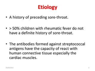 Acute rheumatic fever | PPT
