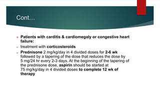 Acute rheumatic fever | PPTX
