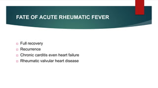 Acute rheumatic fever | PPTX