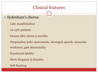 Acute rheumatic fever | PPTX