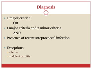 Acute rheumatic fever | PPTX