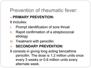Acute rheumatic fever | PPT
