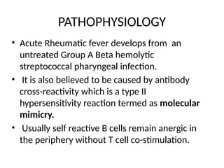 MANAGEMENT OF ACUTE RHEUMATIC FEVER .pptx