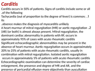 acute_rheumatic_fever therapy, cardiology | PPTX