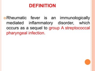 Acute rheumatic fever | PDF