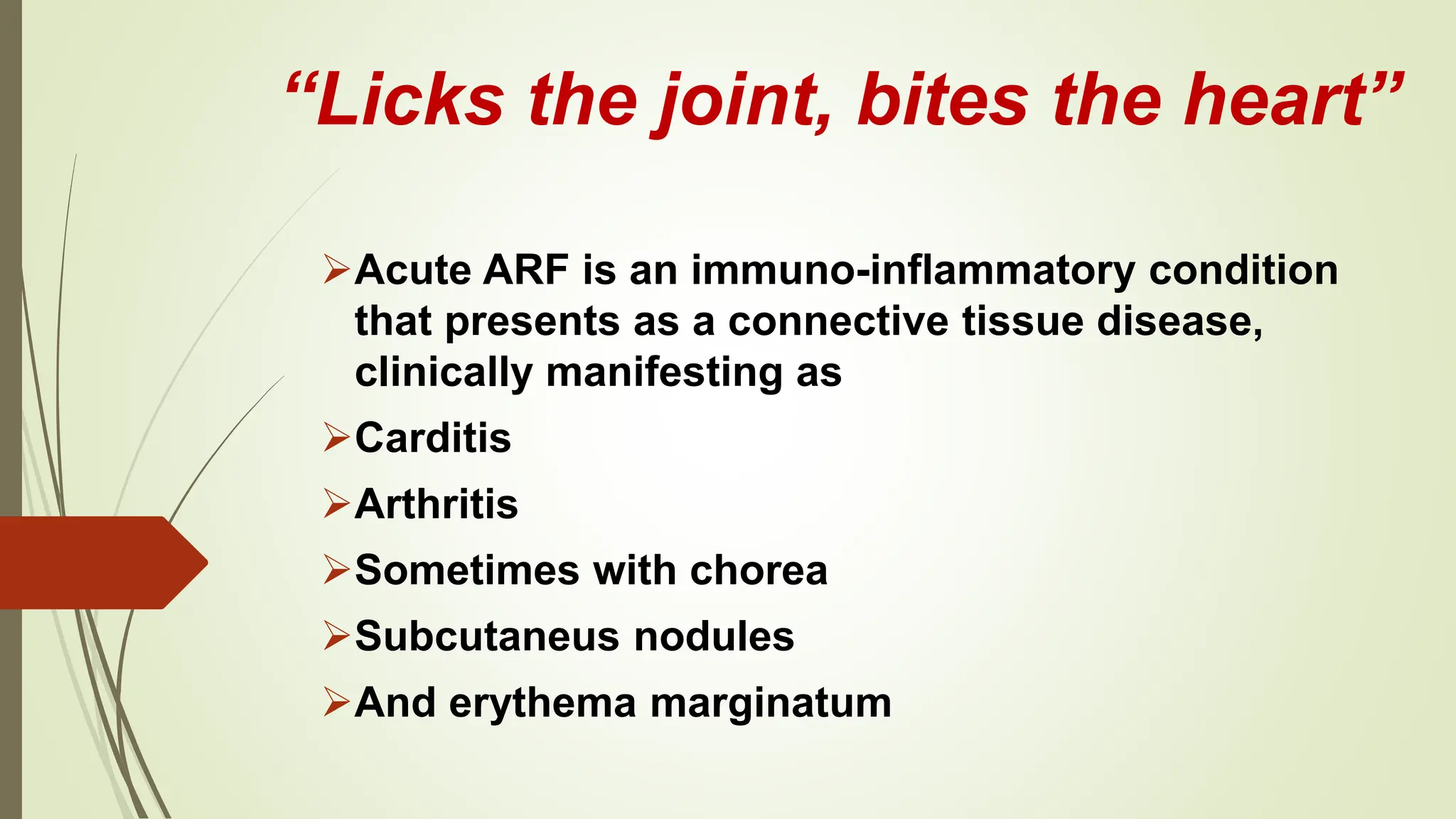 Acute rheumatic fever and Infective endocarditis.pptx | Infectious ...