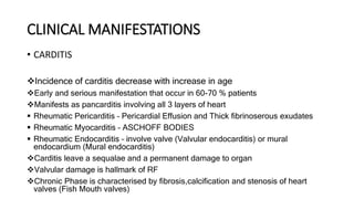 ACUTE RHEUMATIC FEVER topic on healthcare | PPT