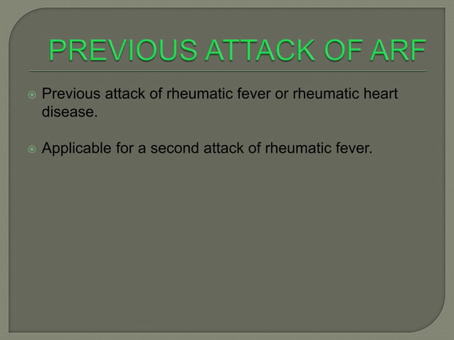 Acute rheumatic fever ppt final copy | PPTX | Diseases and Conditions ...