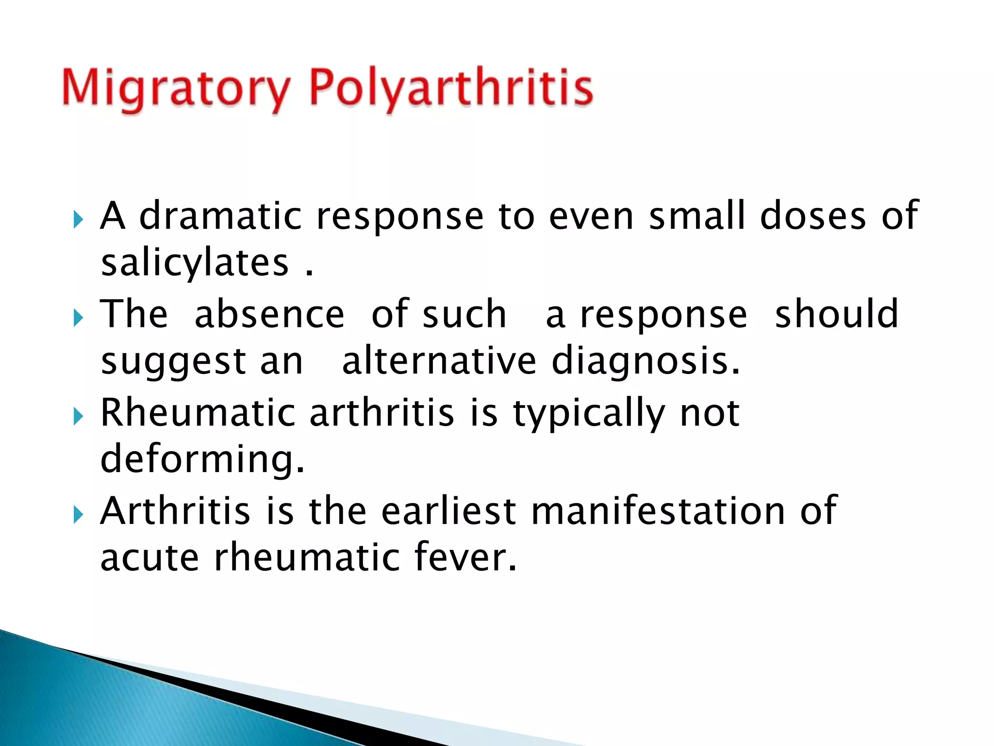 Acute Rheumatic Fever | PPTX
