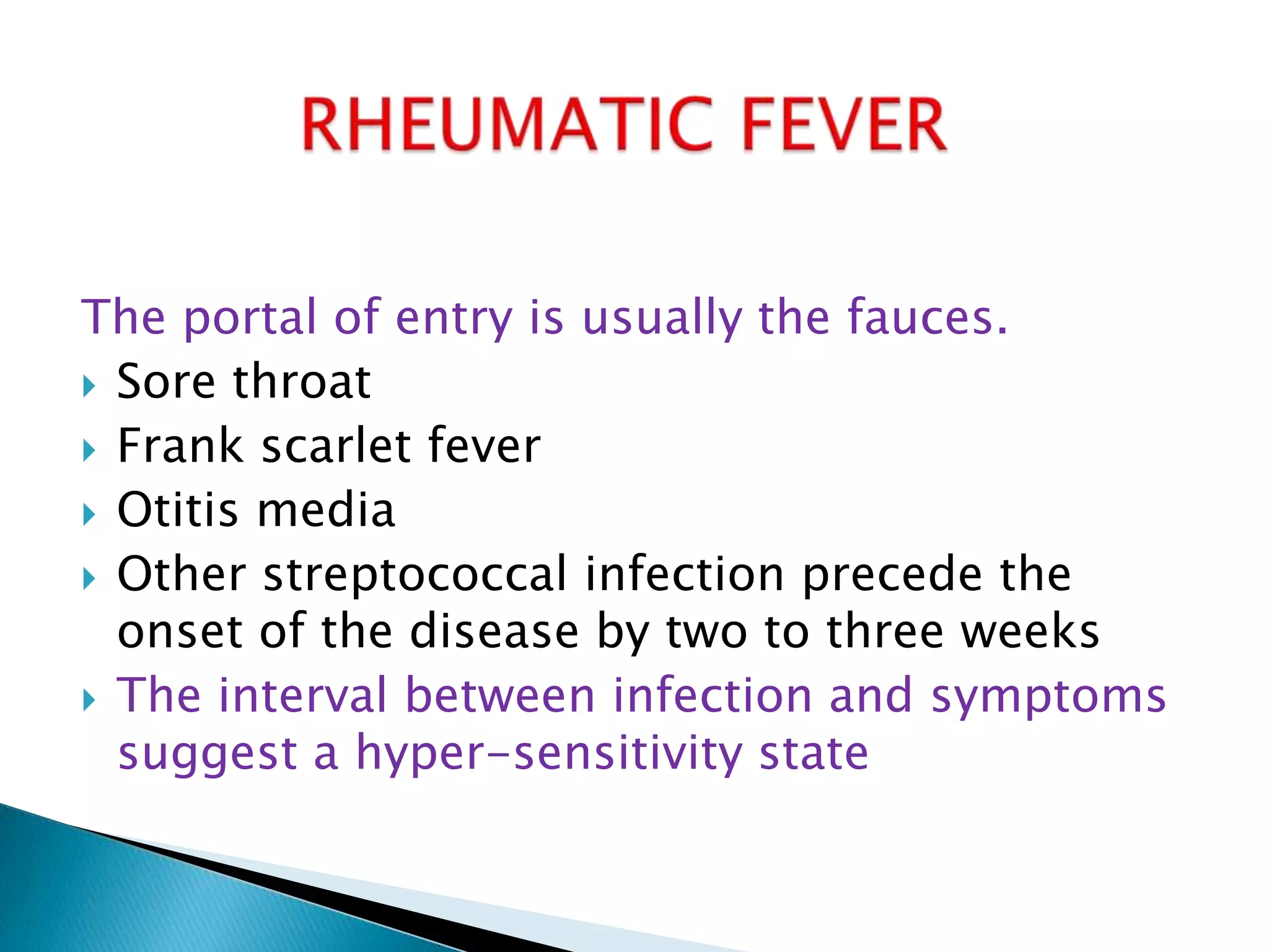 Acute Rheumatic Fever | PPTX