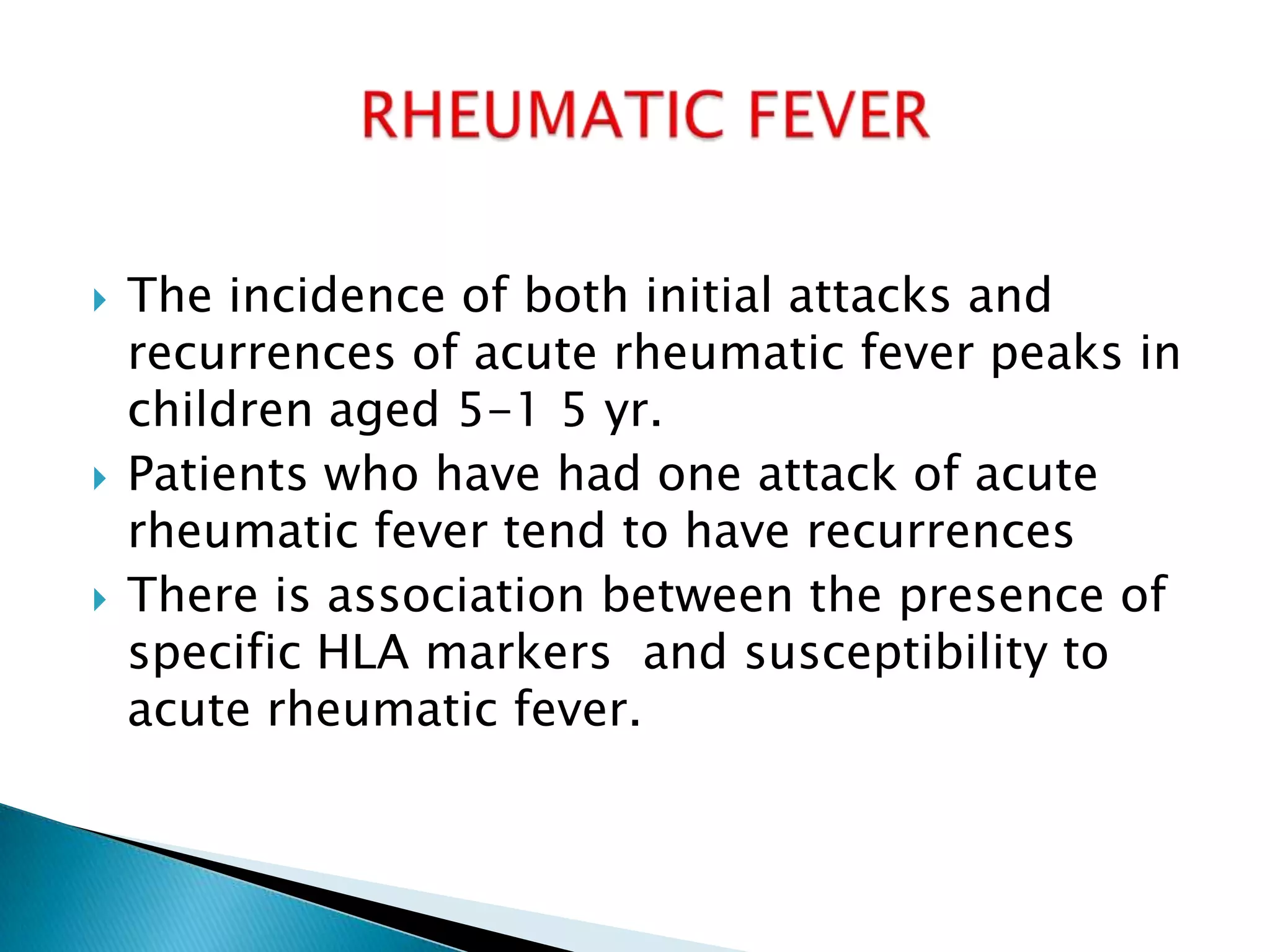 Acute Rheumatic Fever | PPTX