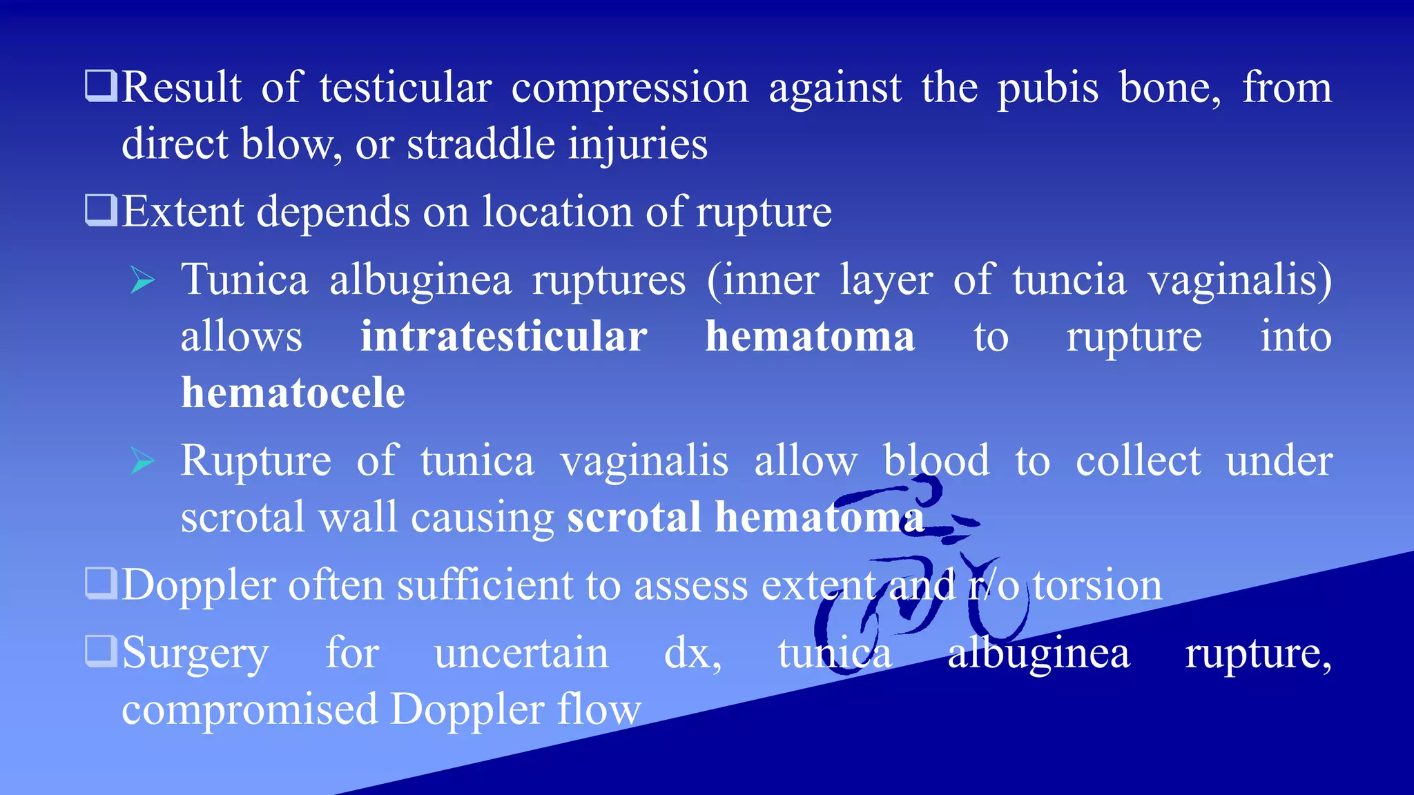 Acute scrotal pain | PPTX