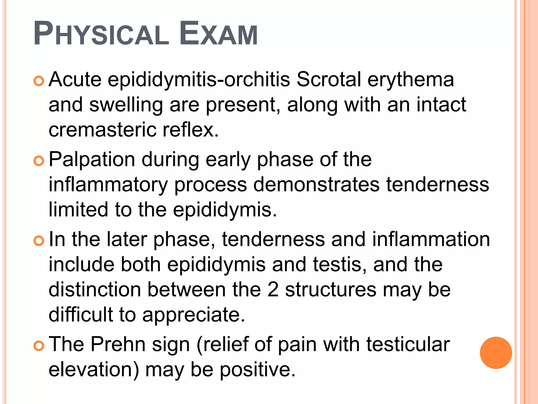 Acute scrotal swelling and pain in children1 | PPTX