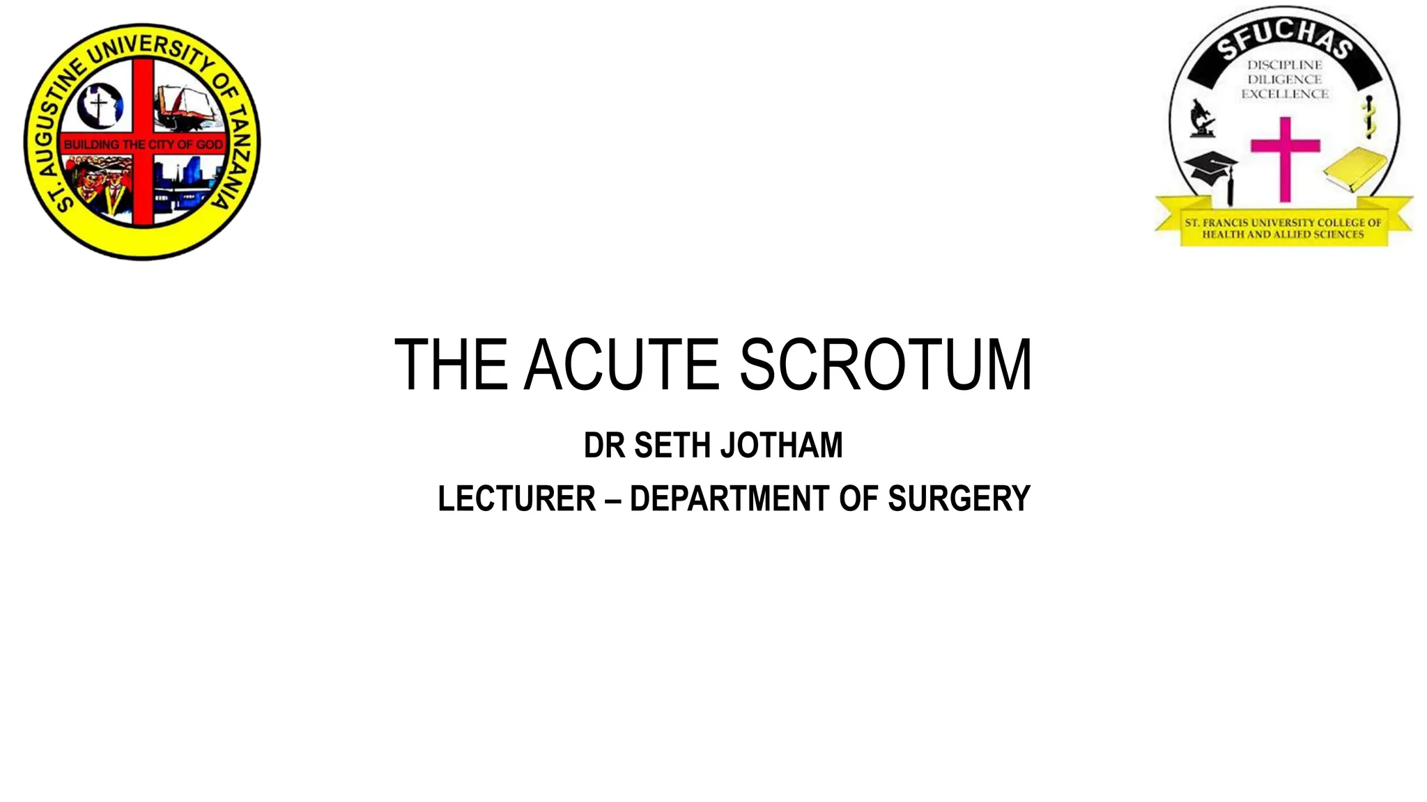 ACUTE SCROTUM.....pdf. ACUTE SCROTAL CONDITIOND | PDF