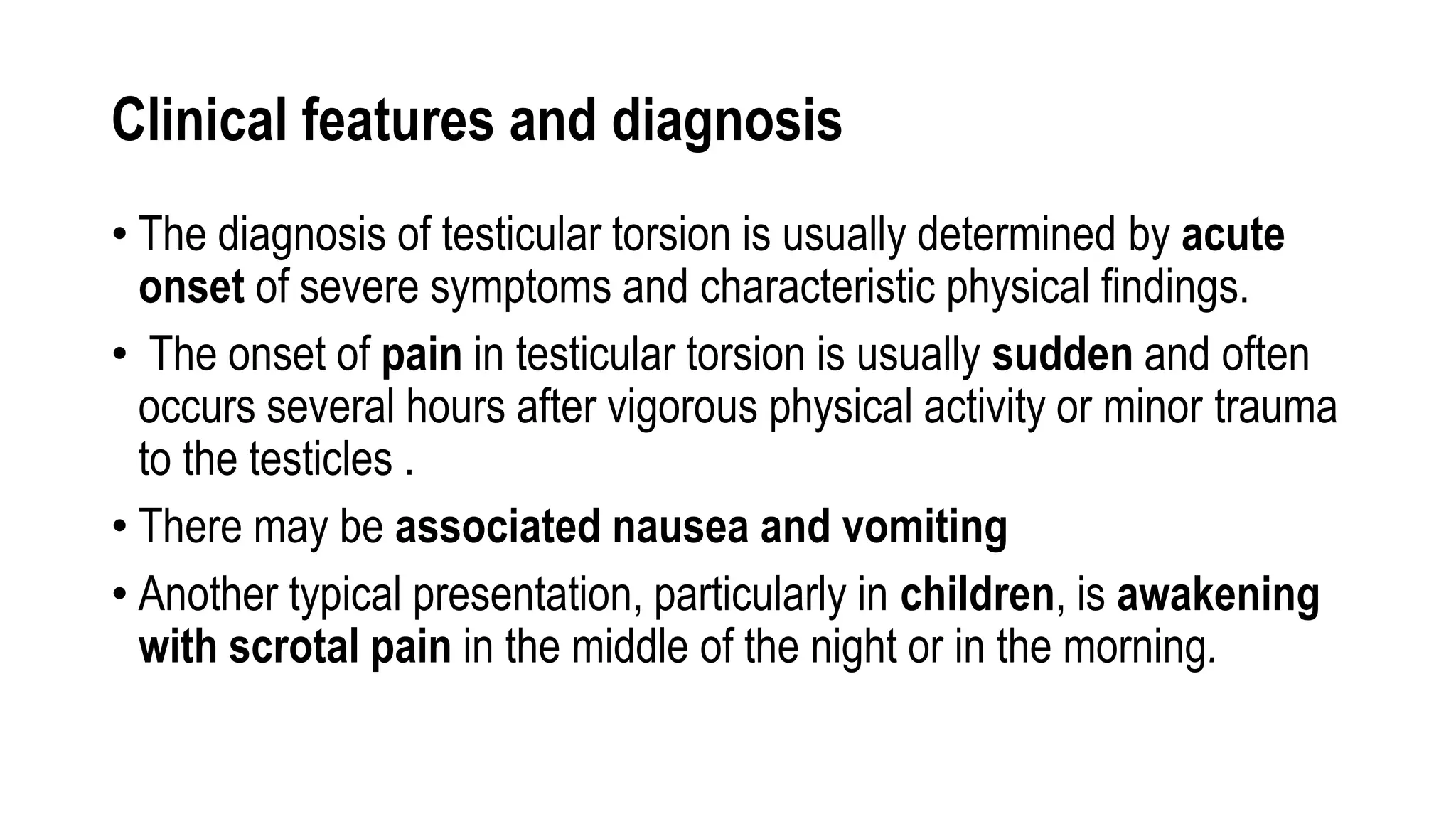 acute scrotum. The urological emergency.. | PPTX