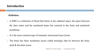 Acute SDH Seminar Presentation by Rebira W..pptx