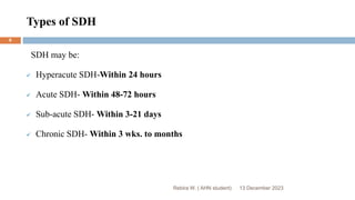 Acute SDH Seminar Presentation by Rebira W..pptx
