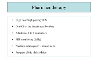 Acute Severe Asthma | Jindal chest clinic | PPTX | Lung and Respiratory ...