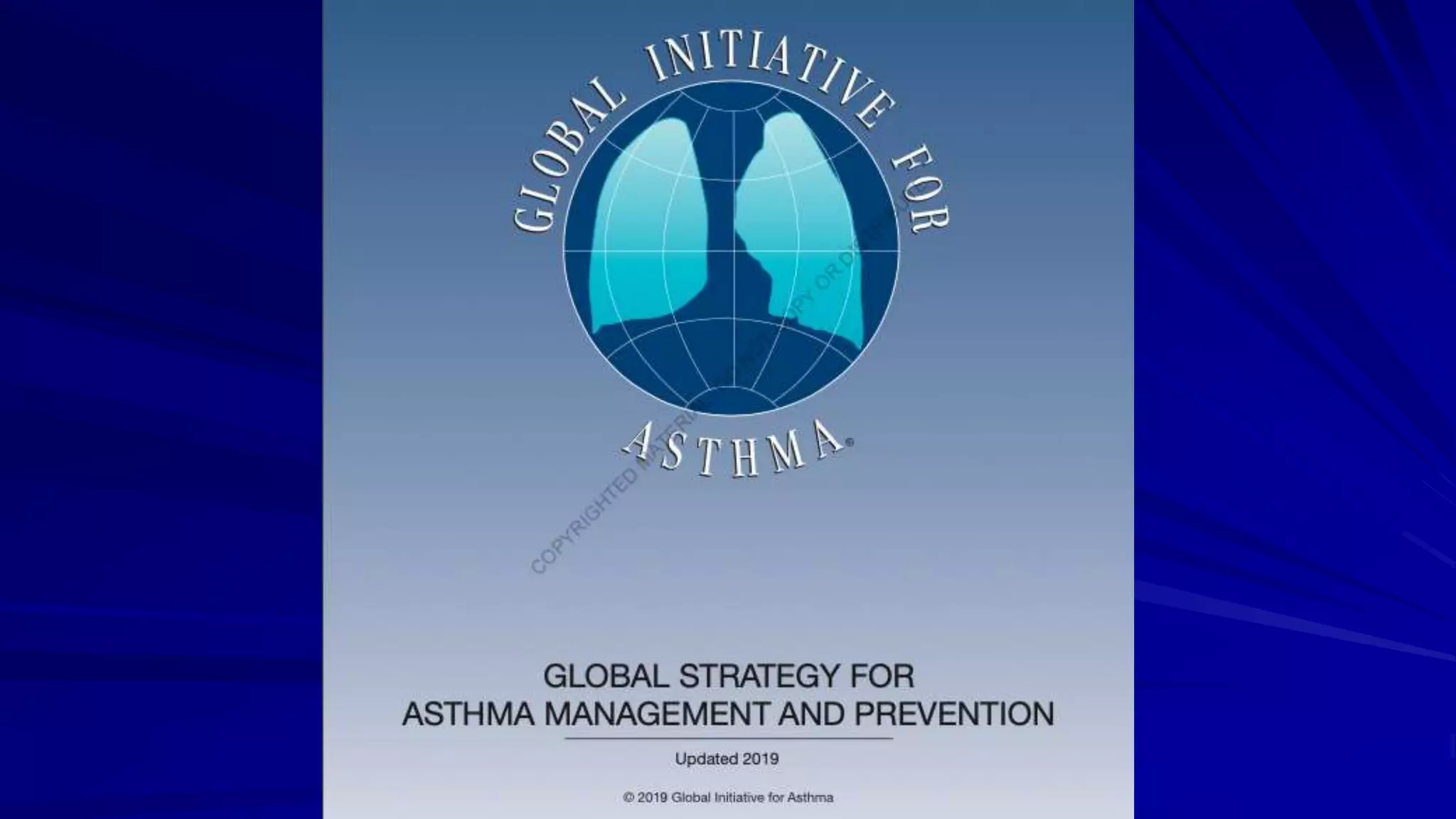 Acute severe asthma management 2020 | PPTX