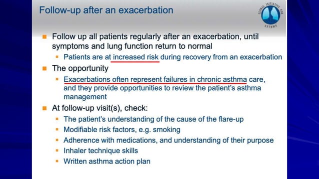 Acute severe asthma management 2020 | PPTX