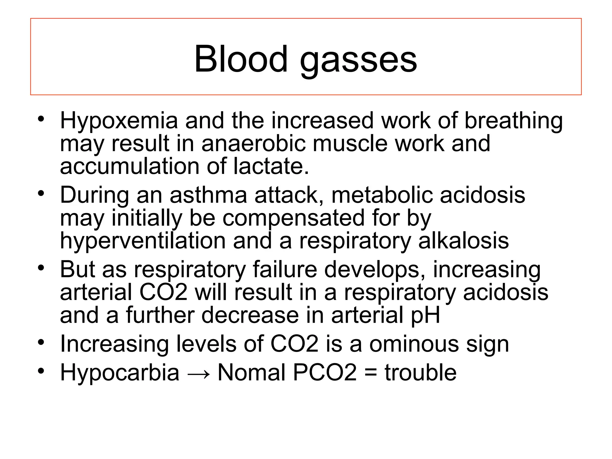 acute severe asthma | PPT