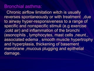 Acute severe bronchial asthma in new born disorder.ppt