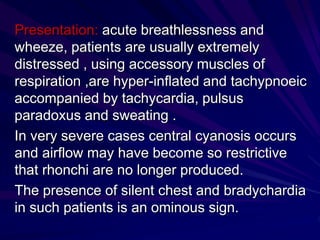 Acute severe bronchial asthma in new born disorder.ppt