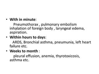 Approach to Acute shortness of breath | PPTX
