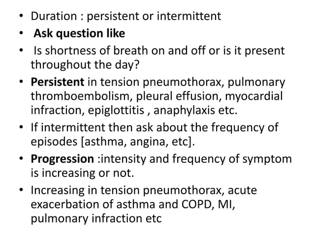 Approach to Acute shortness of breath | PPTX