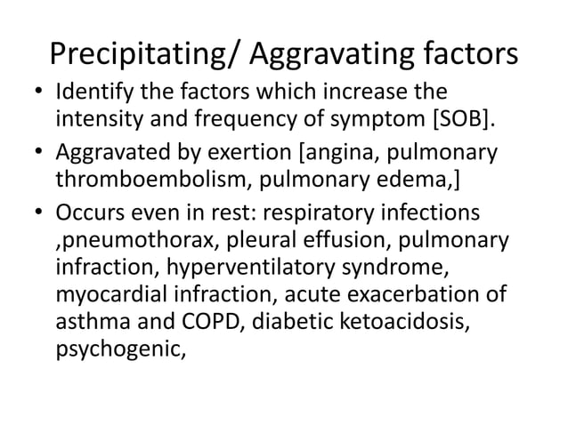 Approach to Acute shortness of breath | PPTX