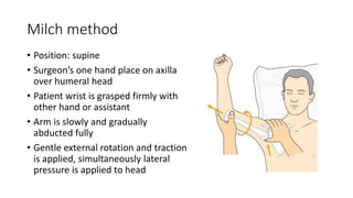Acute shoulder dislocation | PPT
