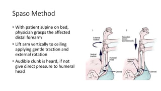 Acute shoulder dislocation | PPT
