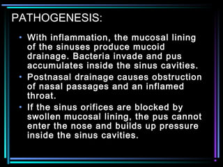 Acute sinusitis | PPT