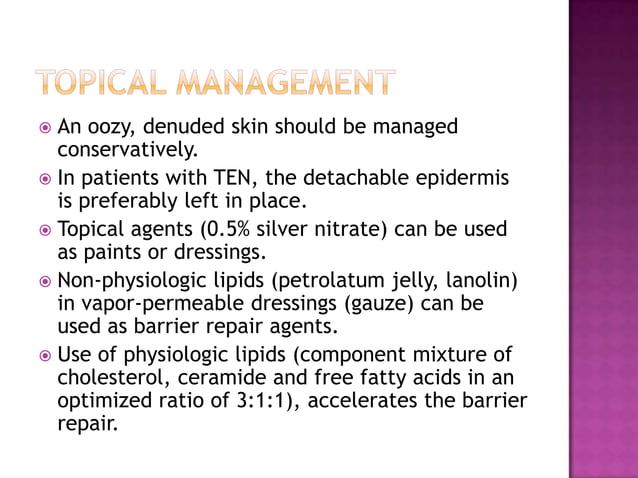 Acute skin failure | PPTX