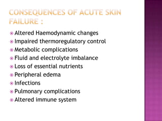 Acute skin failure | PPTX