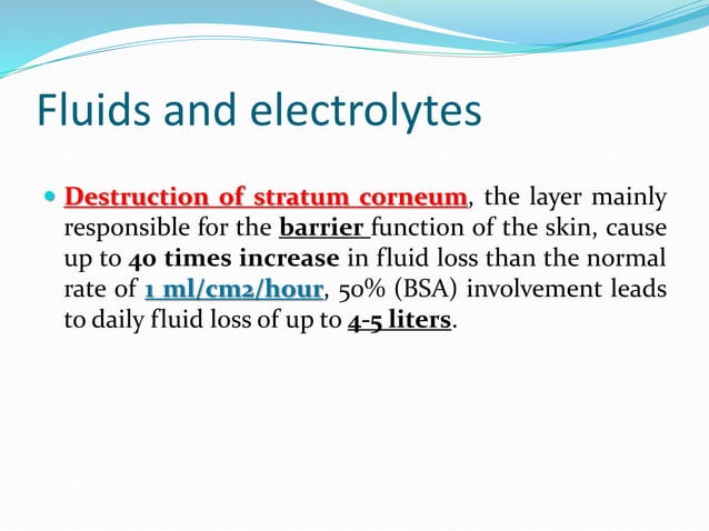 Acute skin failure | PPTX | Skin and Dermatology | Diseases and Conditions