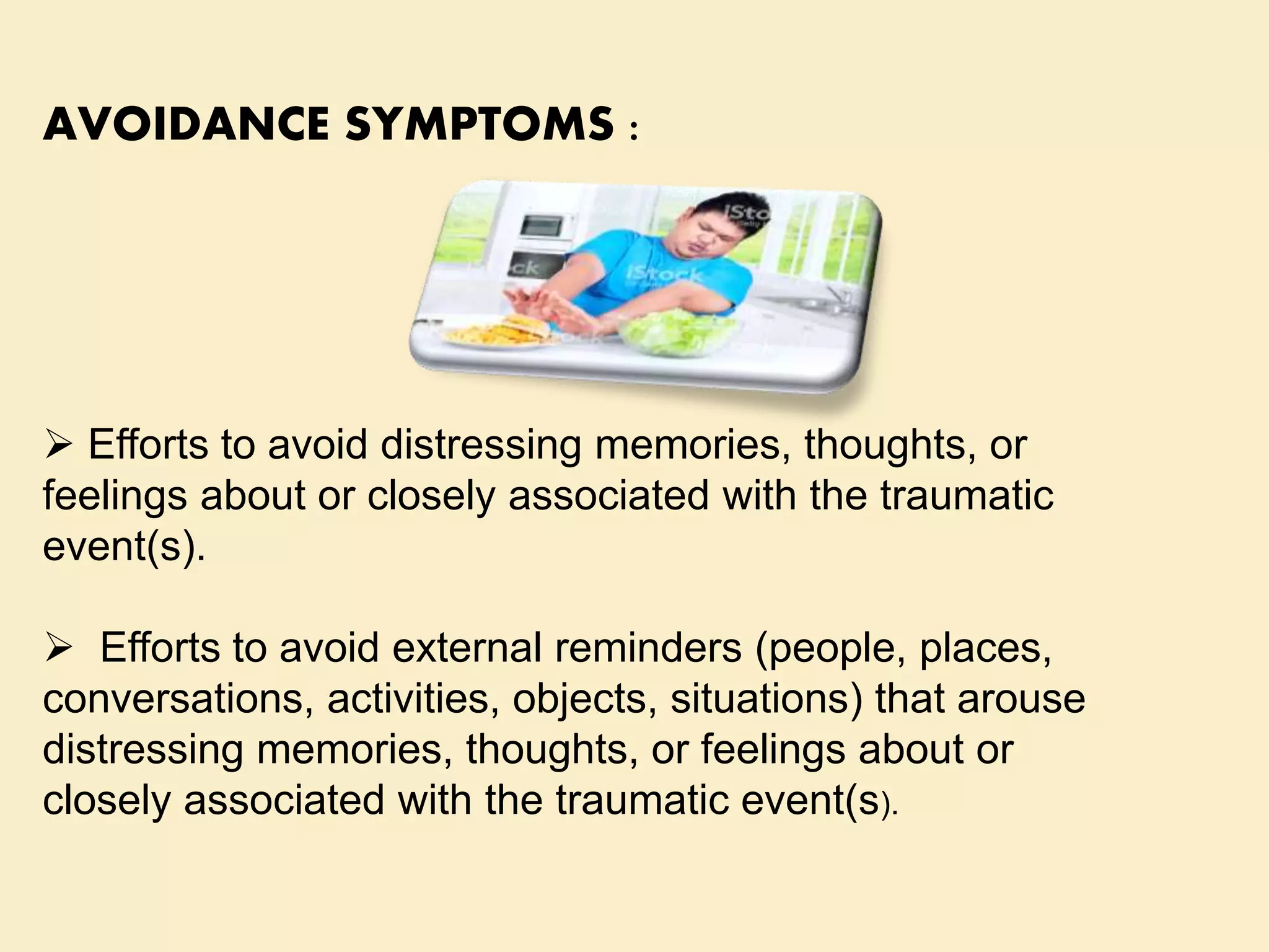 Acute stress disorder | PPTX