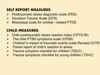 Acute stress disorder | PPTX
