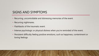 ACUTE STRESS DISORDER. .pptx