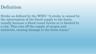 Acute stroke 2019 | PPTX